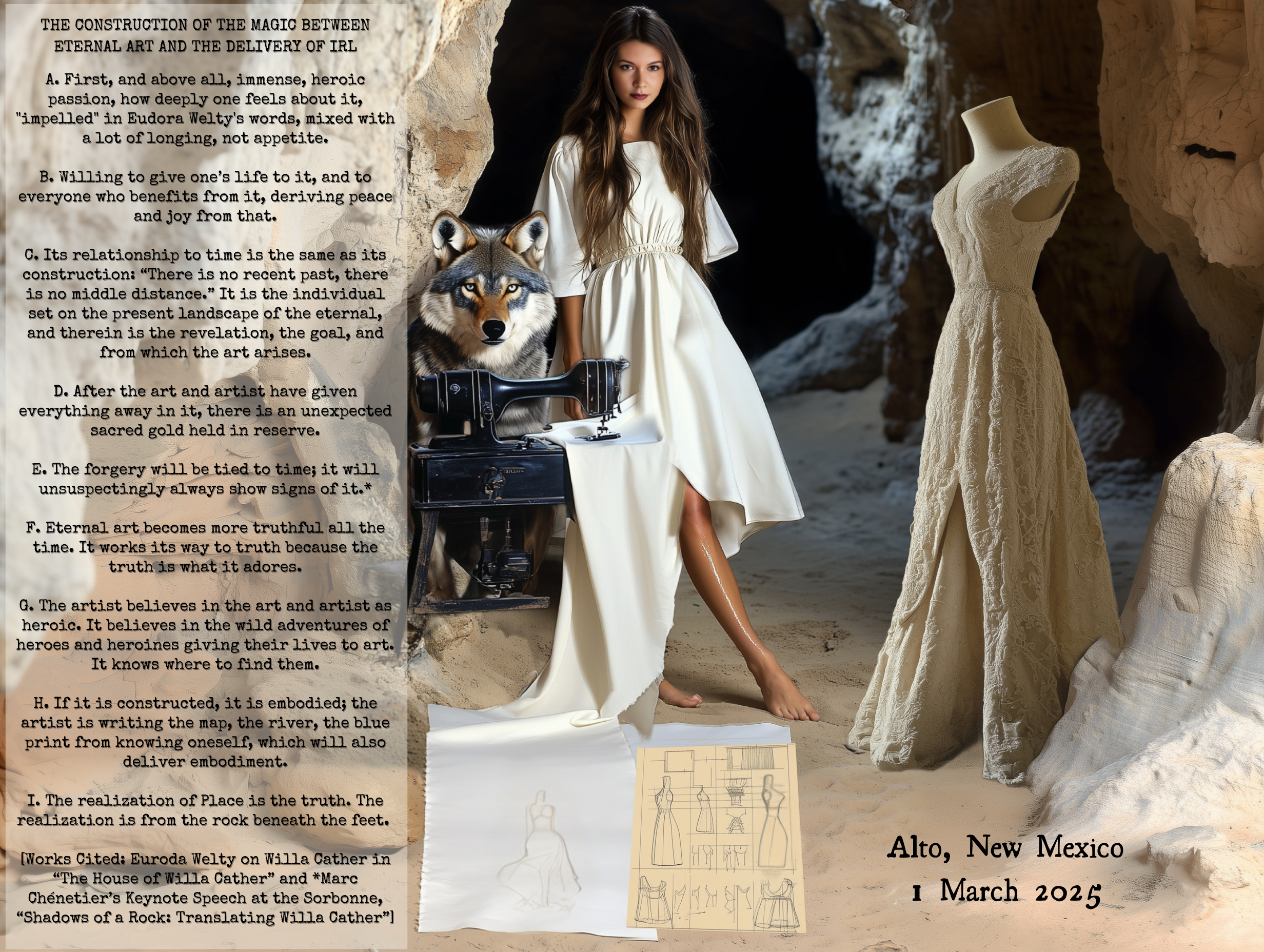 THE CONSTRUCTION OF THE MAGIC BETWEEN ETERNAL ART AND THE DELIVERY OF ...